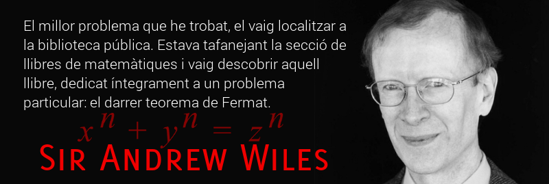 Sir Andrew Wiles guanya el premi Abel per la demostració del darrer ...