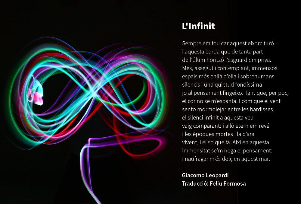 Dia mundial de la poesia: L’Infinit, de Giacomo Leopardi | Blog de la ...